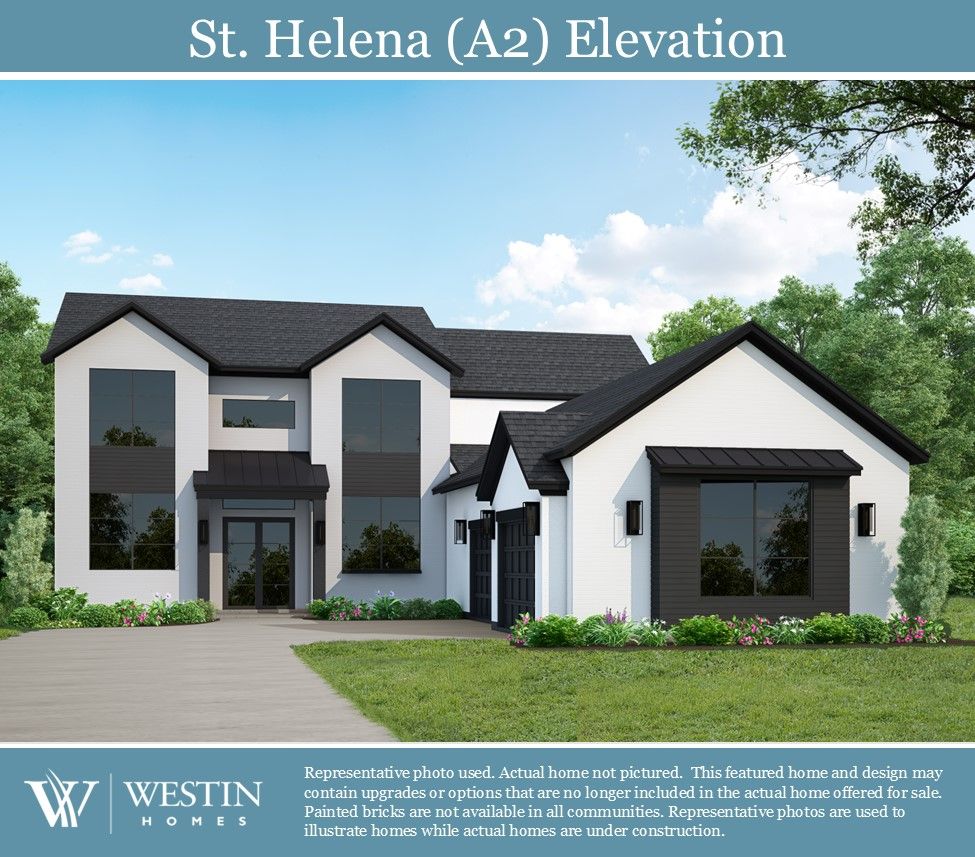 Westin Homes - The St. Helena Floor Plan
