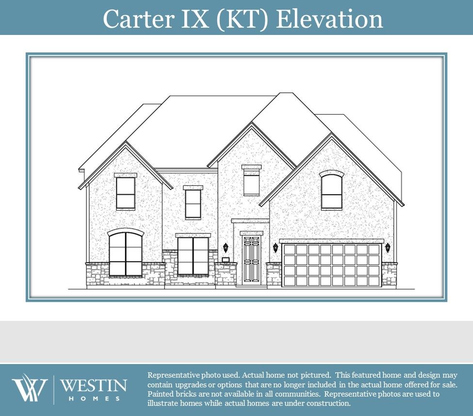 Westin Homes - The Carter IX Floor Plan