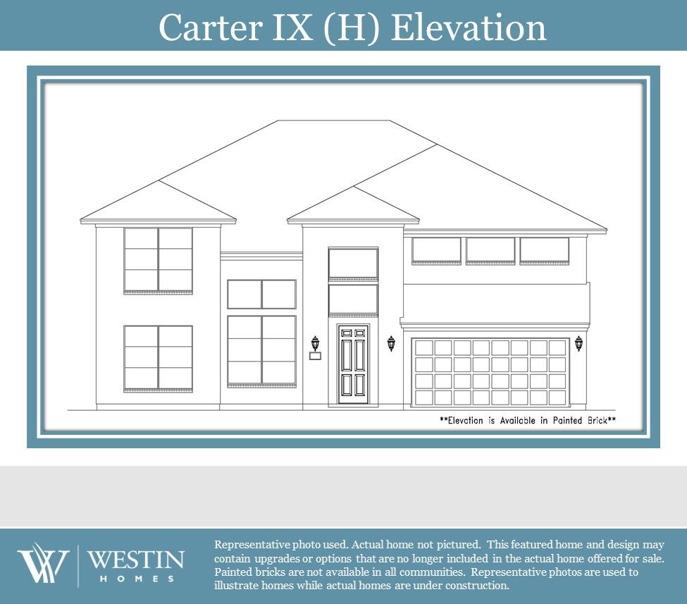 Westin Homes - The Carter IX Floor Plan