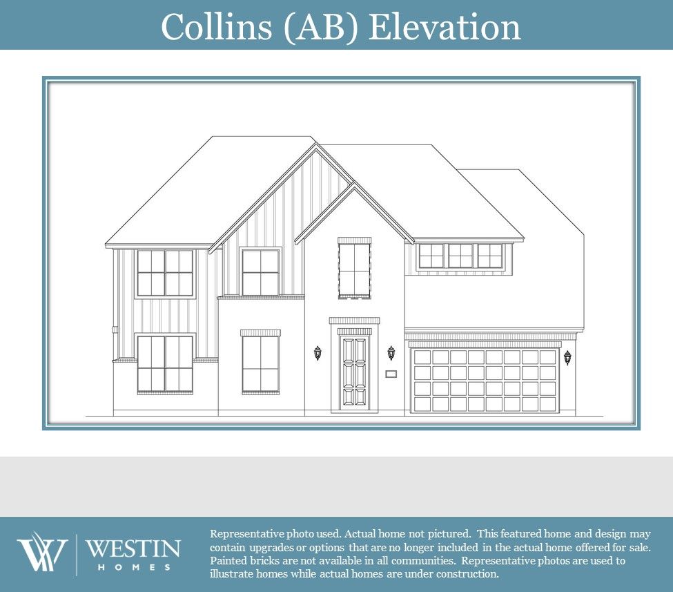 Westin Homes - The Collins Floor Plan