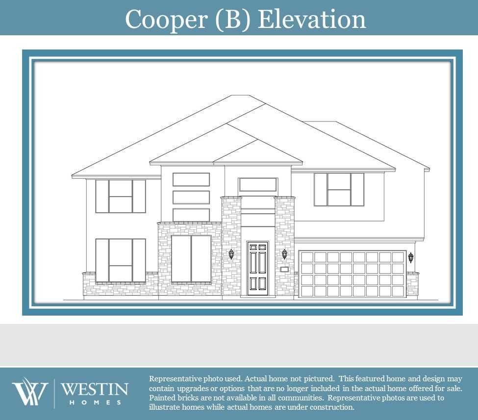 Westin Homes Austin - The Cooper Floor Plan
