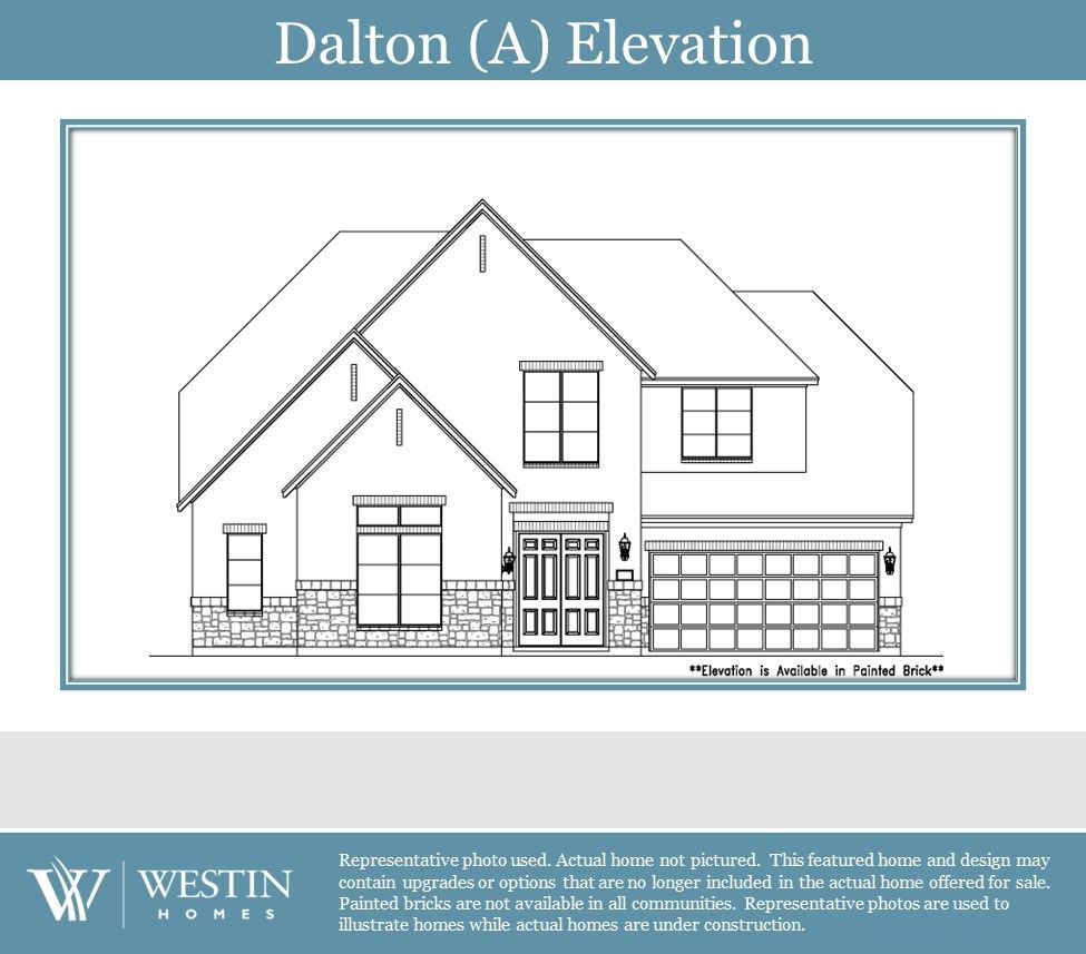 Westin Homes - The Dalton Floor Plan