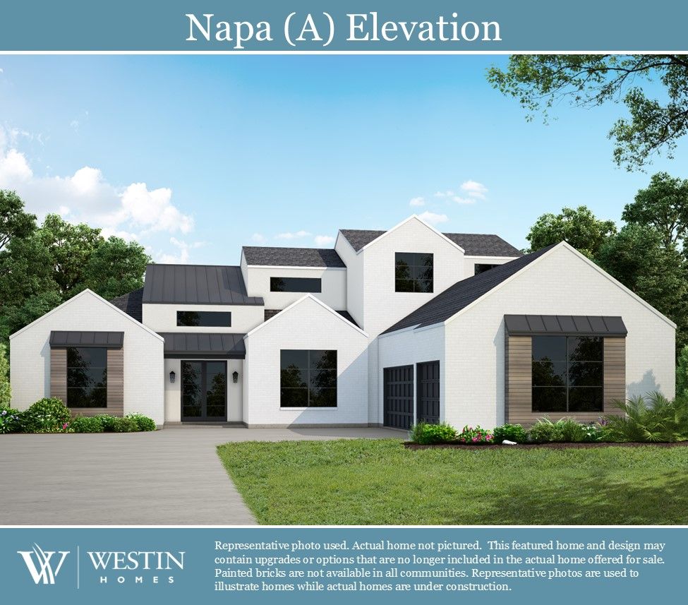 Westin Homes - The Napa Floor Plan