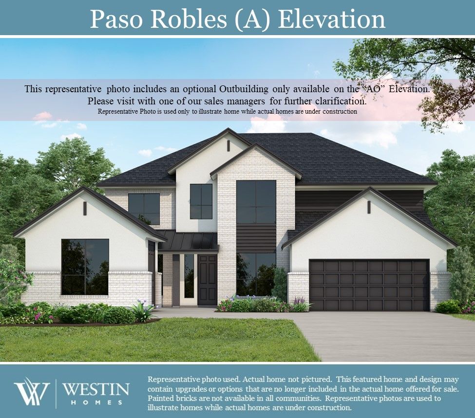 Westin Homes - The Paso Robles Floor Plan