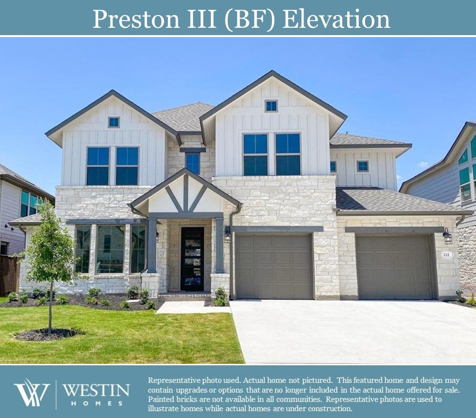 Westin Homes - The Preston III Floor Plan