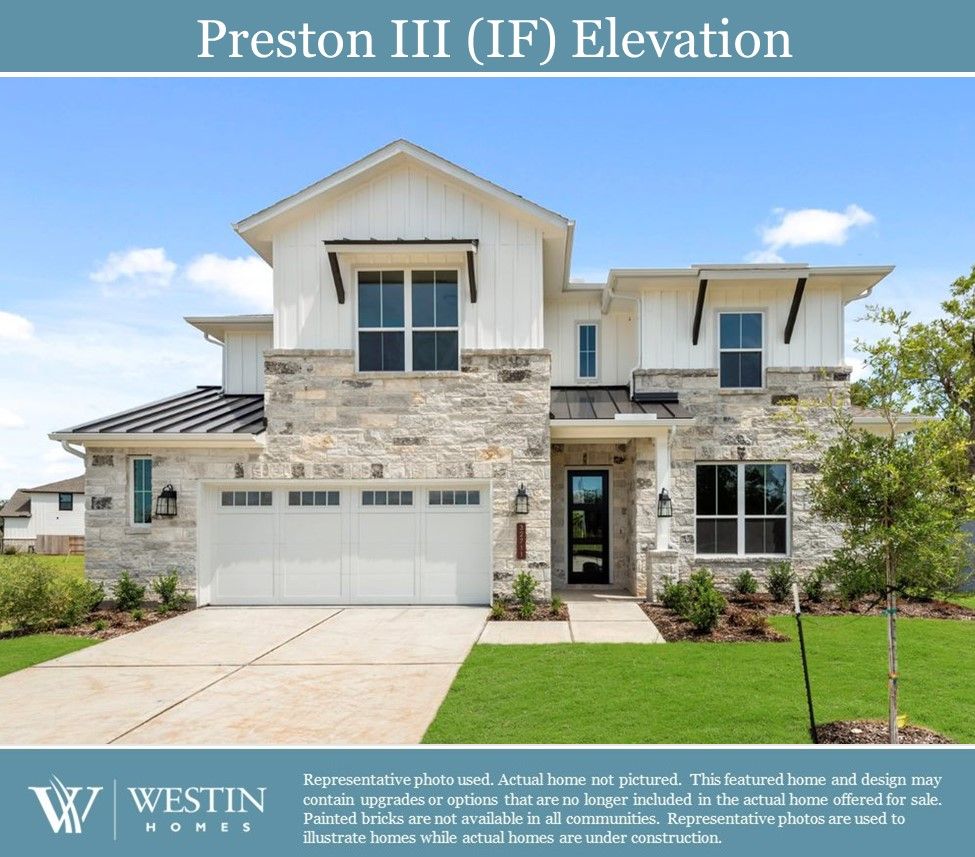 Westin Homes - The Preston III Floor Plan