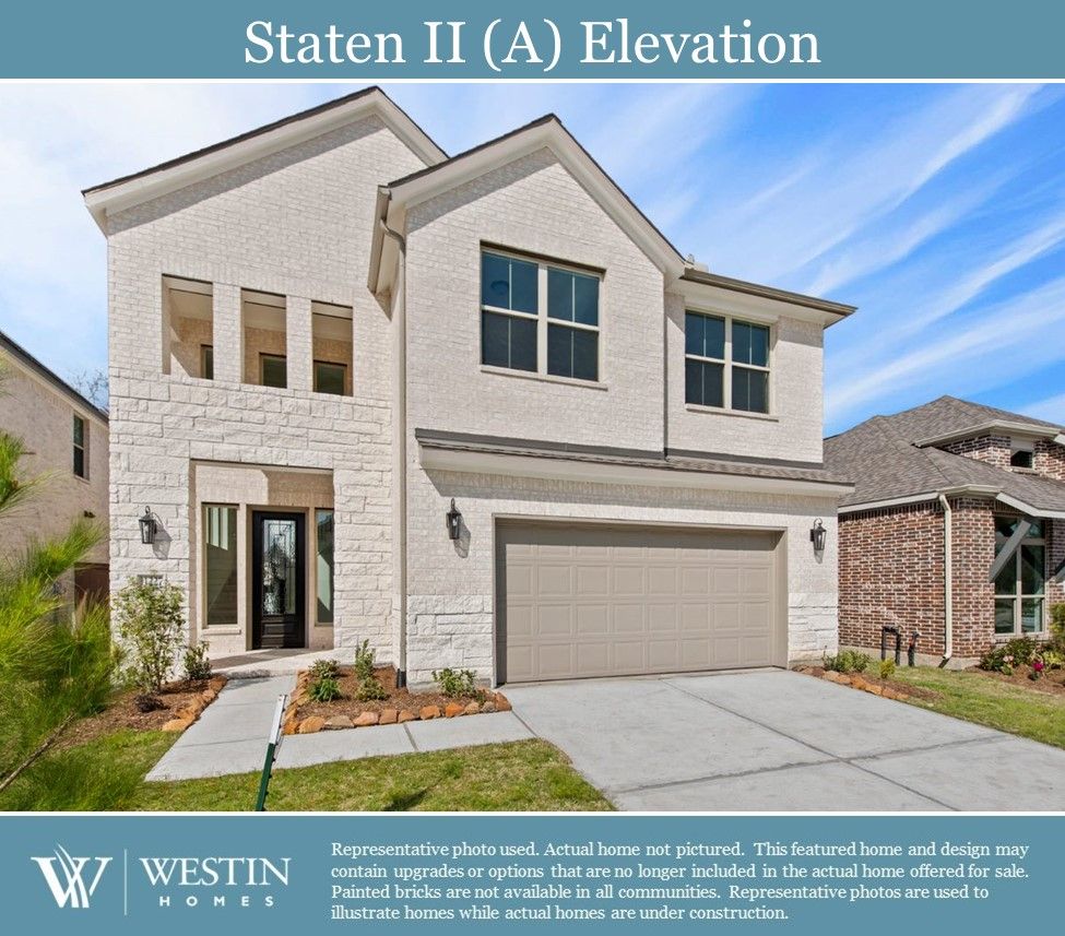 Westin Homes Austin - The Staten II Floor Plan 40' Homesite